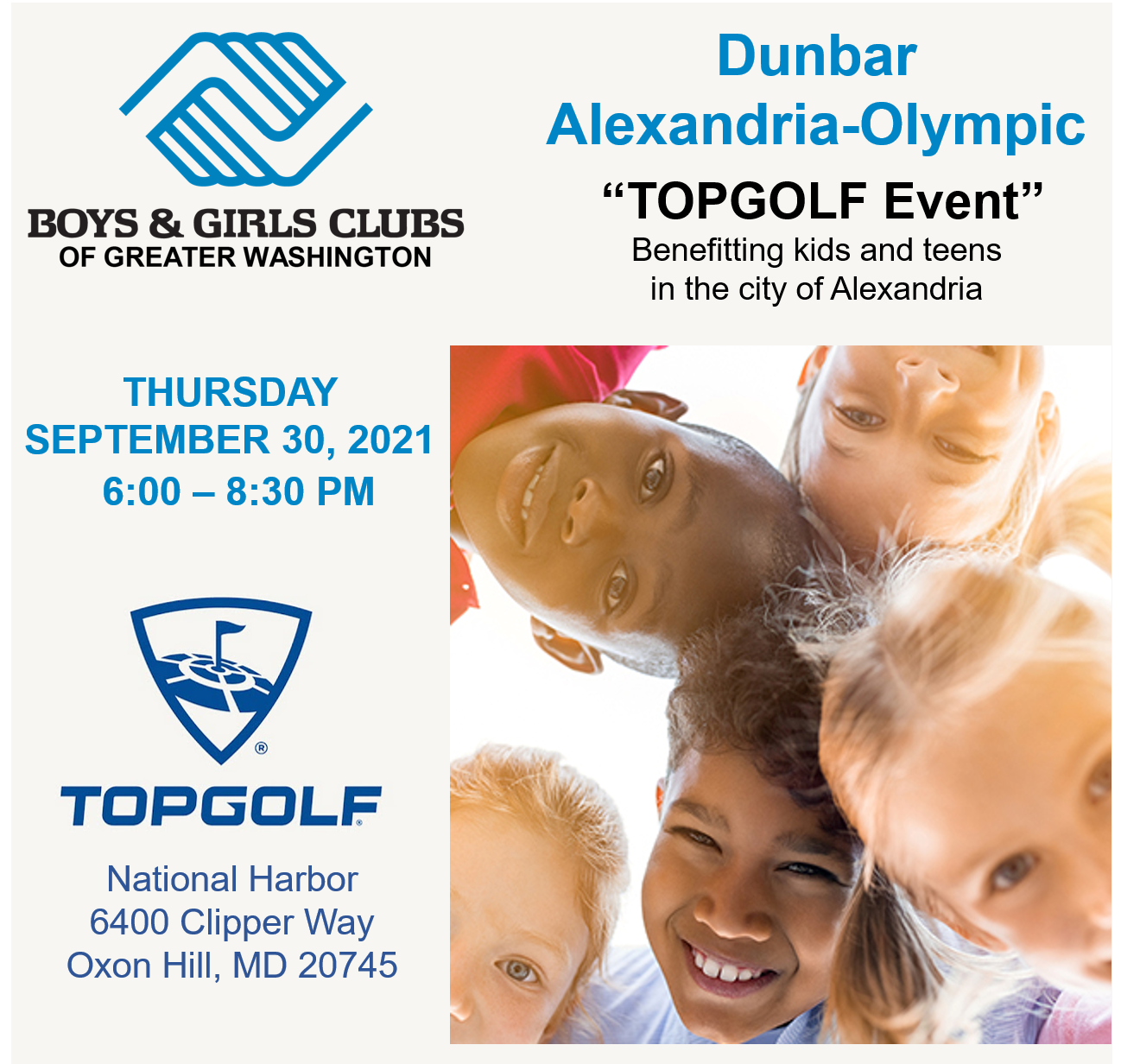 Dunbar Alexandria-Olympic “TOPGOLF” Event - BGCGW