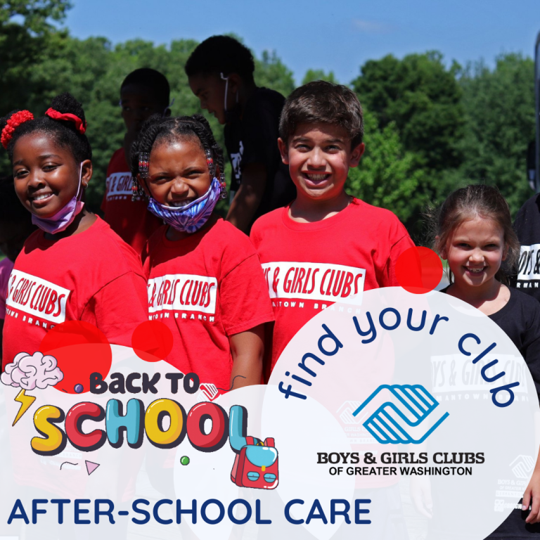 MD After-School Program Club Locations - BGCGW
